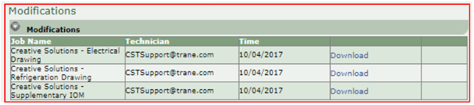 Where do you go to find Trane Creative Solutions IOM's and Drawings ...