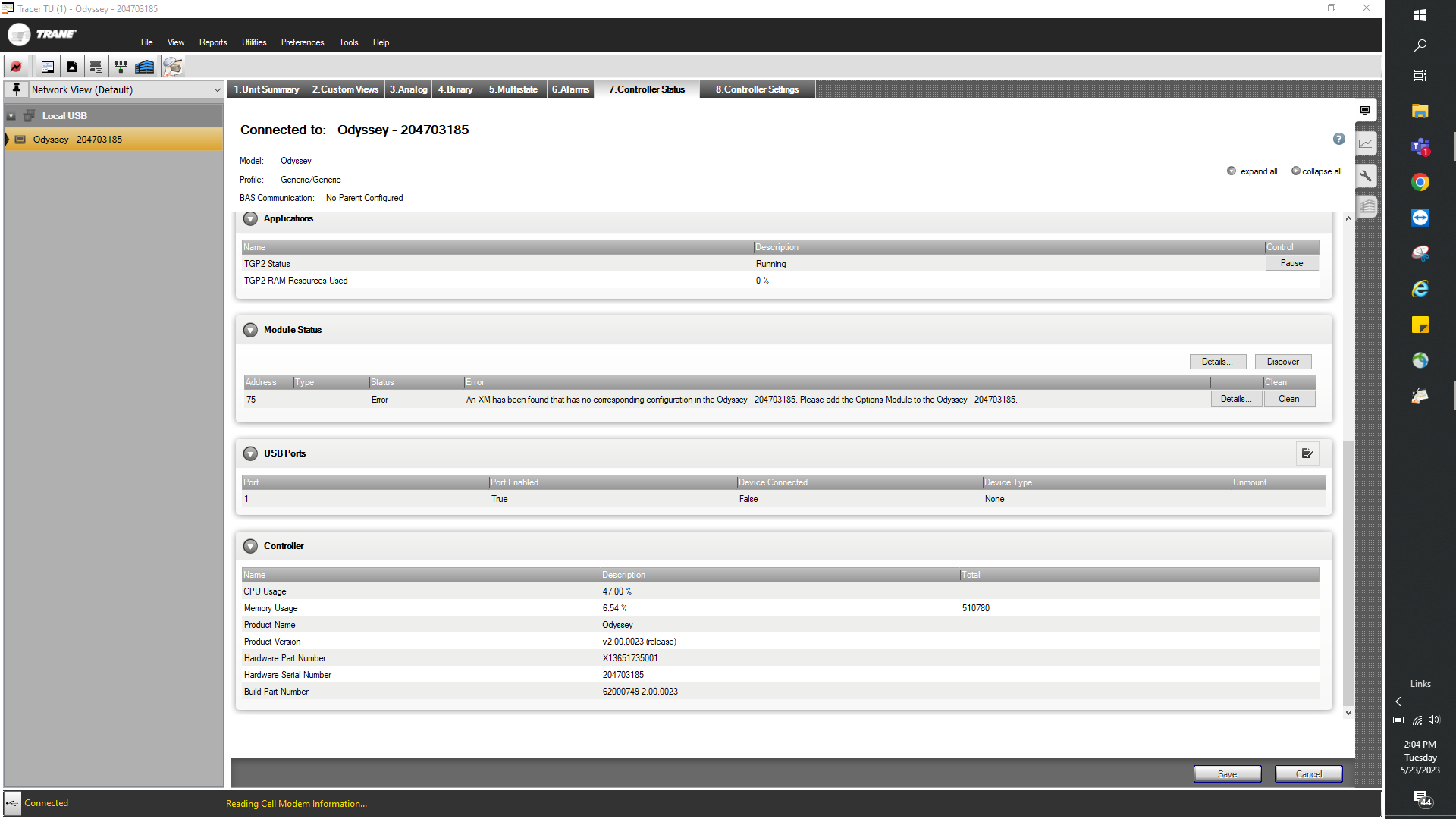 Symbio™ 700 - Firmware Update for Unit Controller Module – Trane ...