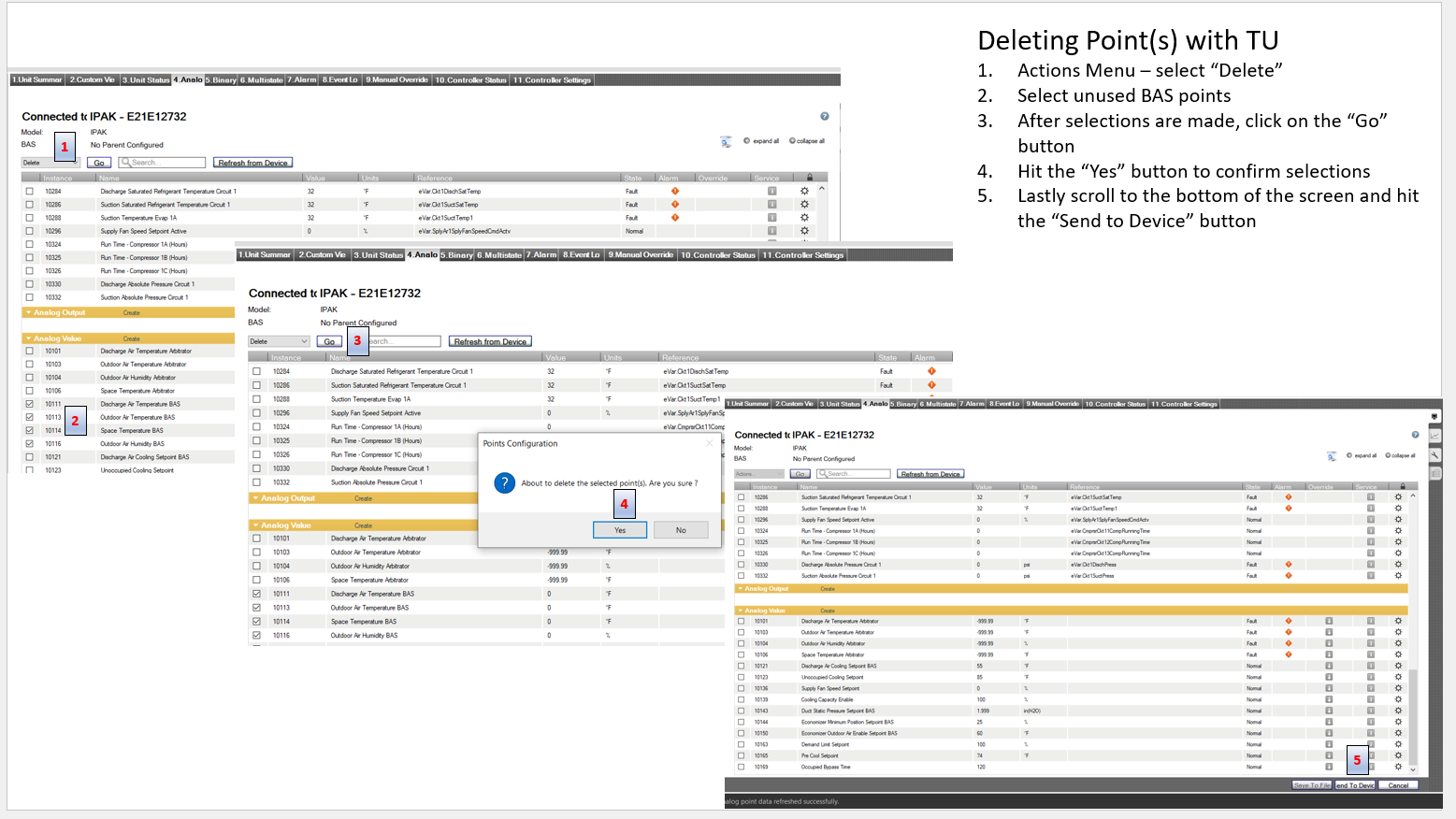 IntelliPak/RAUK Symbio 800 – BACnet Out-of-Service control scheme ...