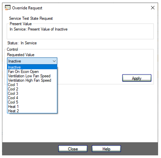 Symbio™ 700 - Service Test Mode – Trane Commercial HVAC Help Center