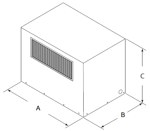 Odyssey Discharge Plenum Dimensions – Trane Commercial HVAC Help Center